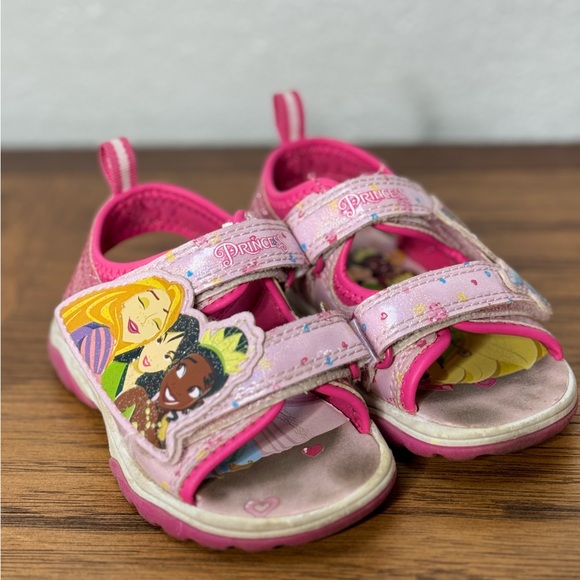 Disney | Shoes | Disney Princess Toddler Girls Sport Sandals Size 7 ...